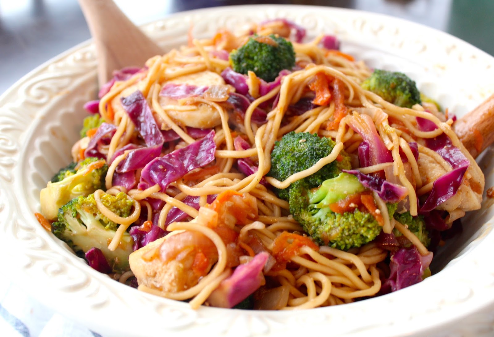 Rainbow Ramen - The Lavender Apple