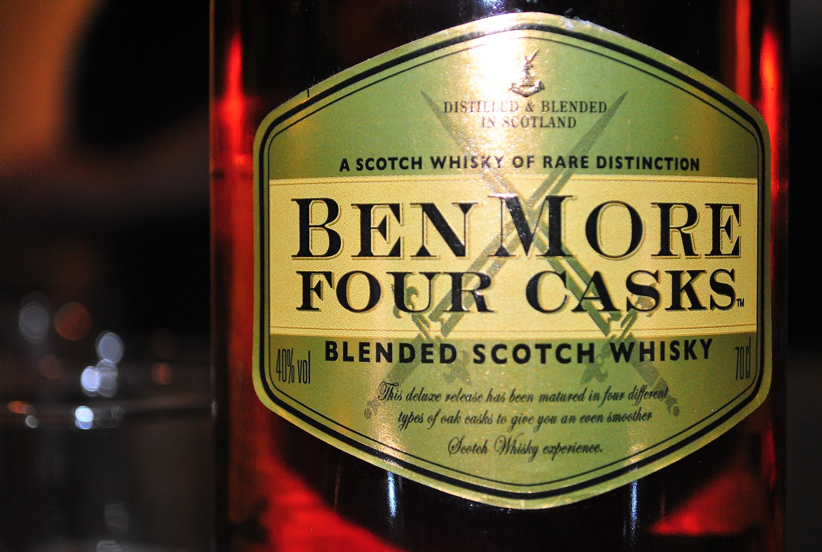 Event, Music and Style:: A Taste of BenMore Four Casks Scotch Whisky