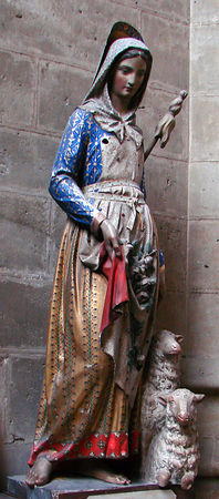 Statues de Ste Germaine de Pibrac: Représentations de Sainte Germaine ...