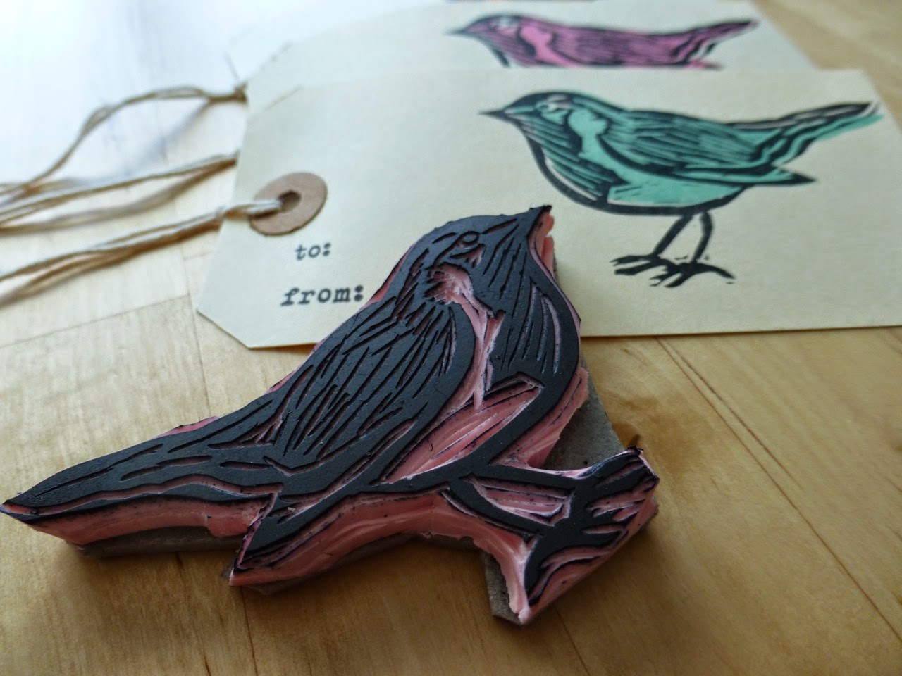 Made by Nicole: Bunches of Bird Tags