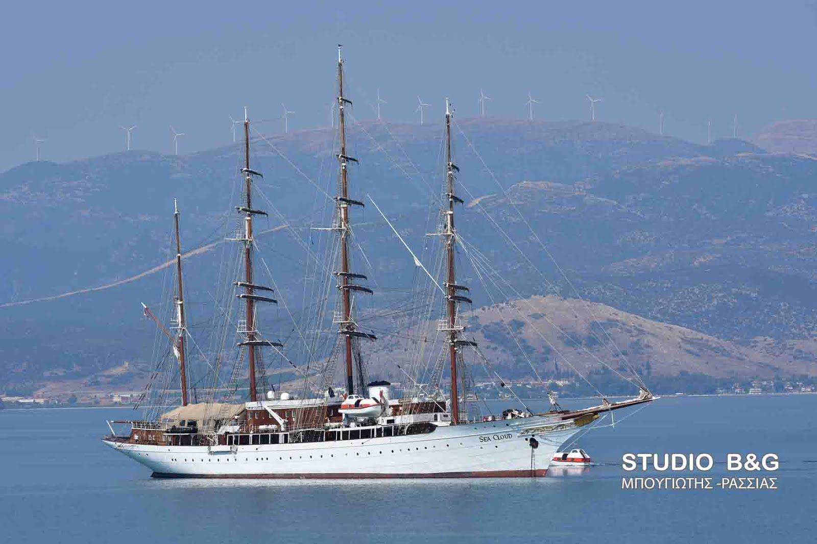 Αργολικός Ποιμήν: ΤΟ ΘΡΥΛΙΚΟ ΙΣΤΙΟΦΟΡΟ SEA CLOUD ΣΤΟ ΝΑΥΠΛΙΟ