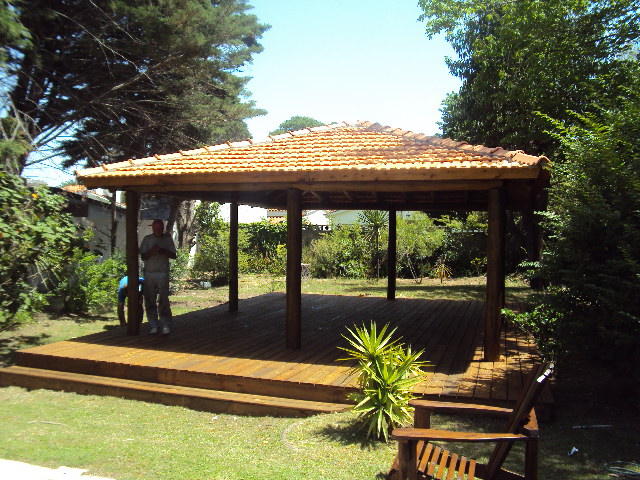 LA MADERA Y SUS CREACIONES: techos en teja y decks