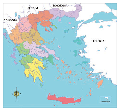 Δήμος Αστερούπολης: Διακρίνω τις διοικητικές περιφέρειες