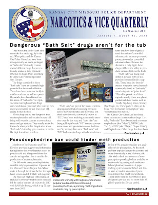 KCPD Chief: Narcotics and Vice Quarterly features important information ...