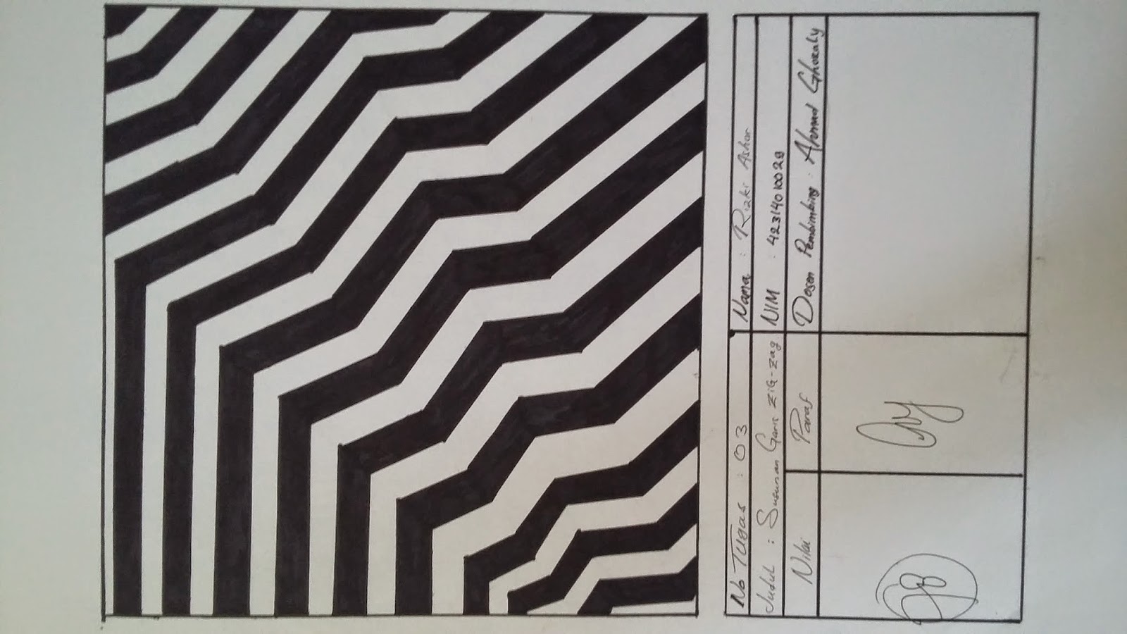 Rizki Ashar 14: Desain Elementer 1|| Nirmana||