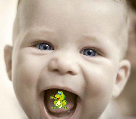 Dicas da Andrea: Sapinho - Pontinhos brancos no bebê