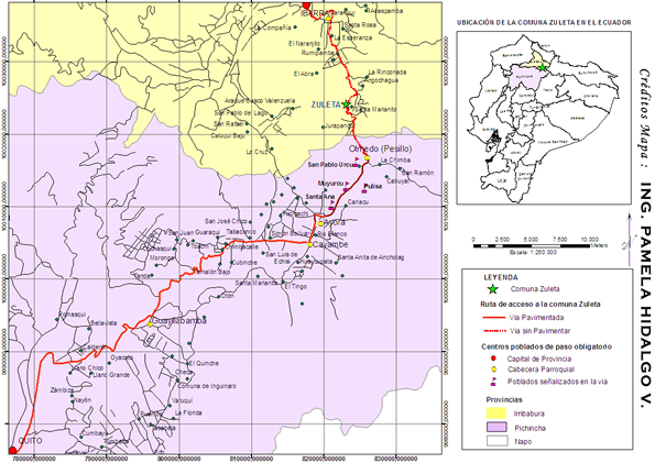 Reseña grupos étnicos Ecuador: Zuletas