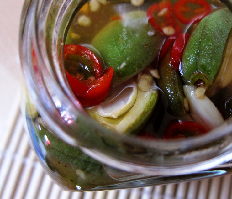 the indolent cook: fresh almonds... & green almond pickles!