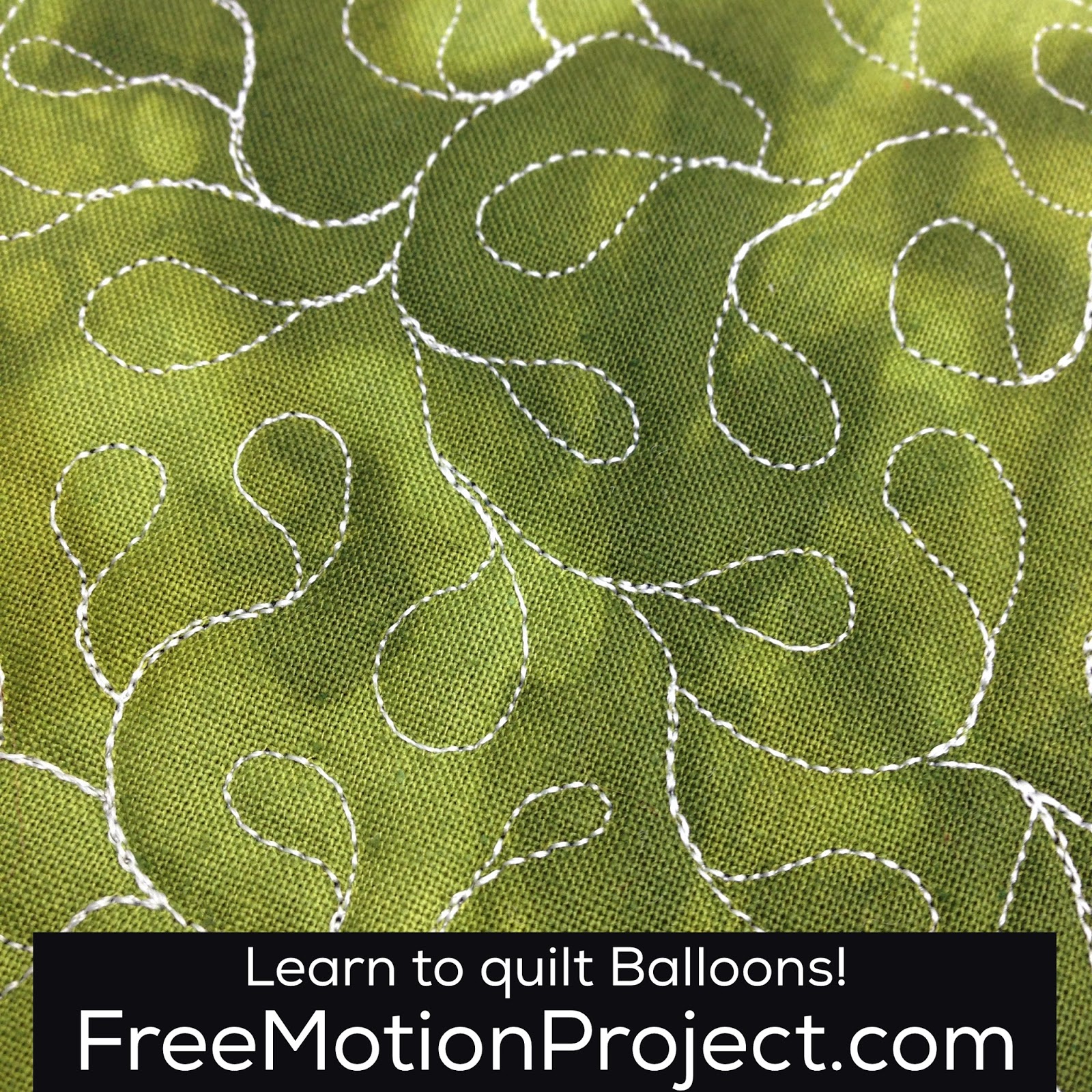 The Free Motion Quilting Project How To Machine Quilt Balloons 453 The Free Motion Quilting Project How To Machine Quilt Balloons 453