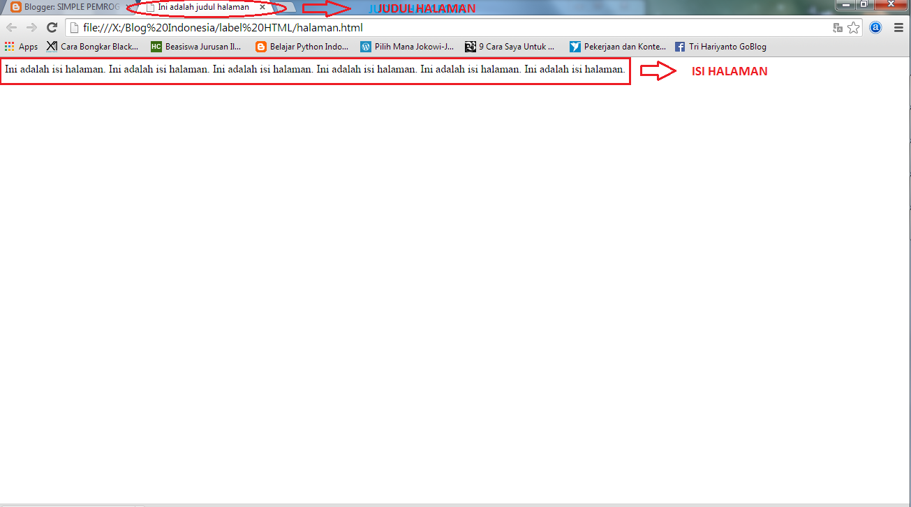 October 2014 - Pemrograman Sederhana