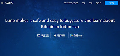 Mencoba Layanan Bitcoin dari Luno