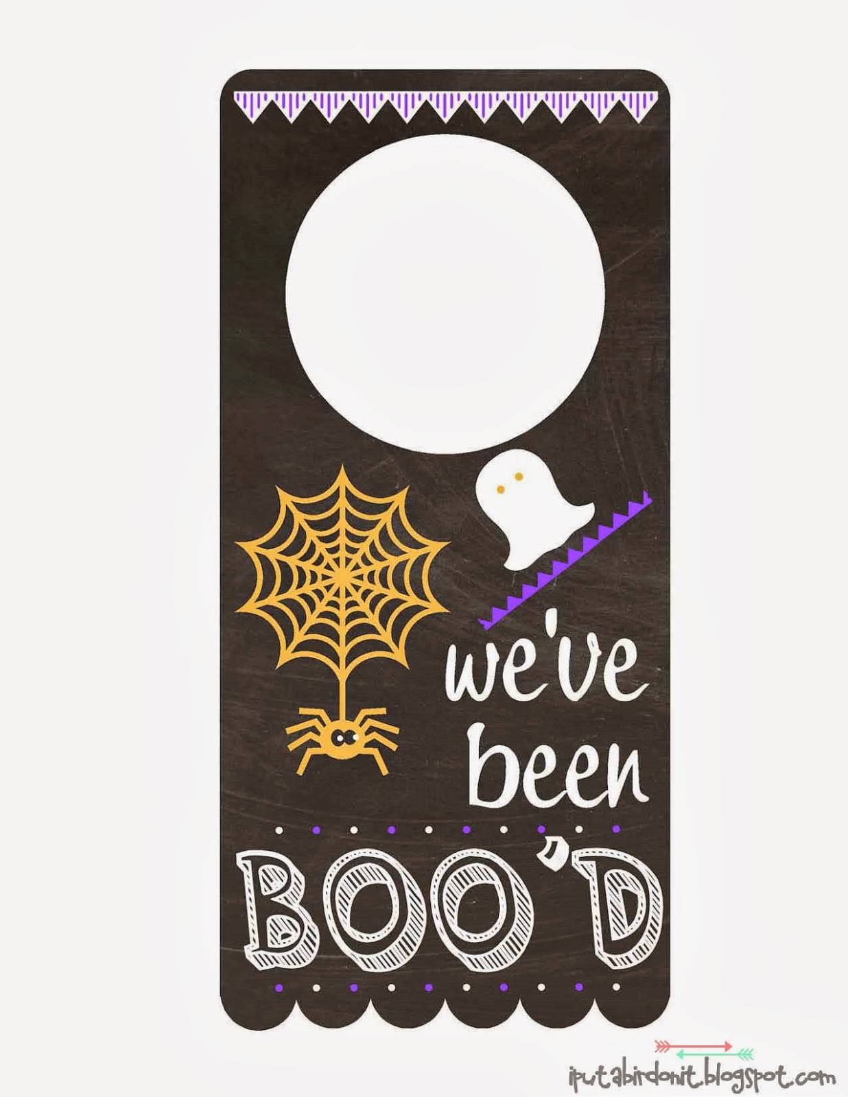 Put A Bird On It: You've Been Booed {2013} free printable