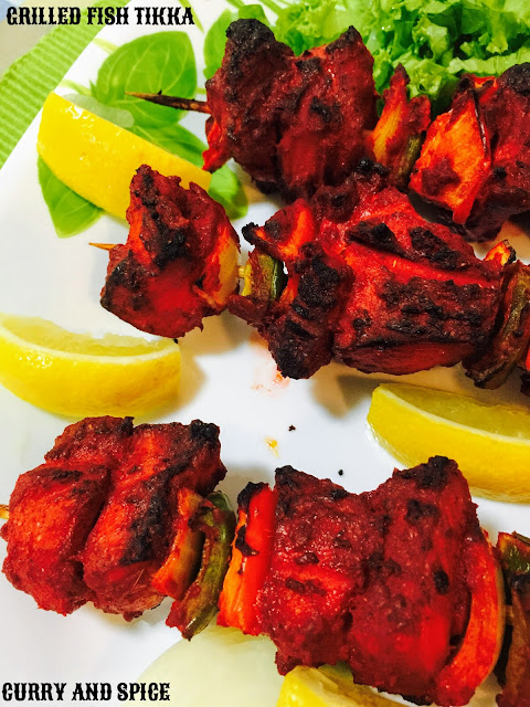 CURRY AND SPICE: GRILLED FISH TIKKA