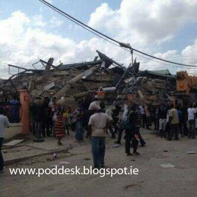 POD'S DESK BLOG: TRAGEDY AS GHANA MELCOM ACHIMOTA MALL COLLAPSES DOZENS ...