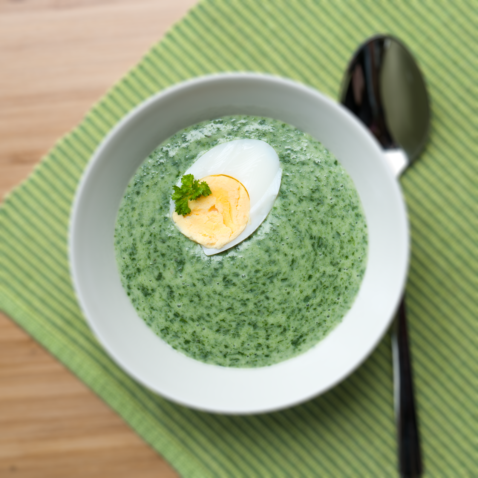 Keittotaiteilua: Pinaattikeitto