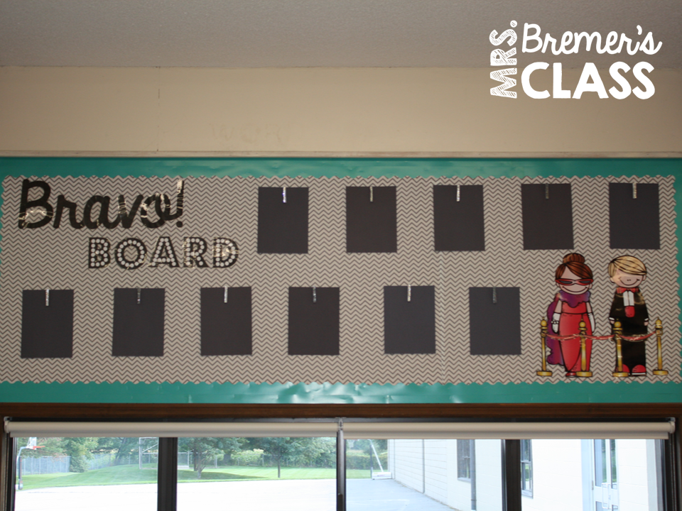 Bright Idea: Displaying Student Work | Mrs. Bremer's Class