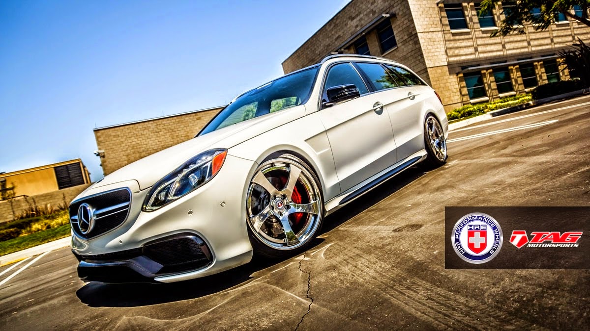 Mercedes-Benz E63 AMG Estate on RS102 by HRE Wheels | BENZTUNING