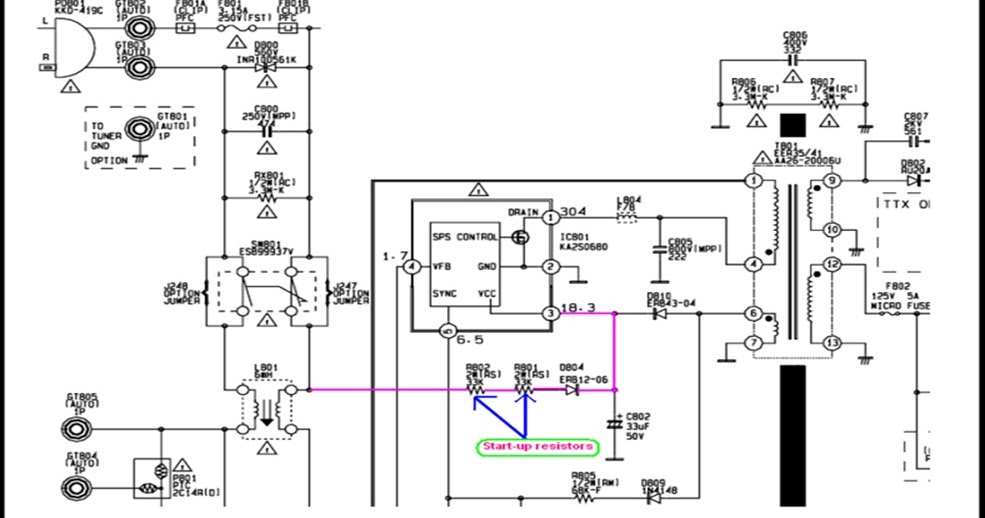 electronics repair made easy: How to troubleshoot CRT Television with ...