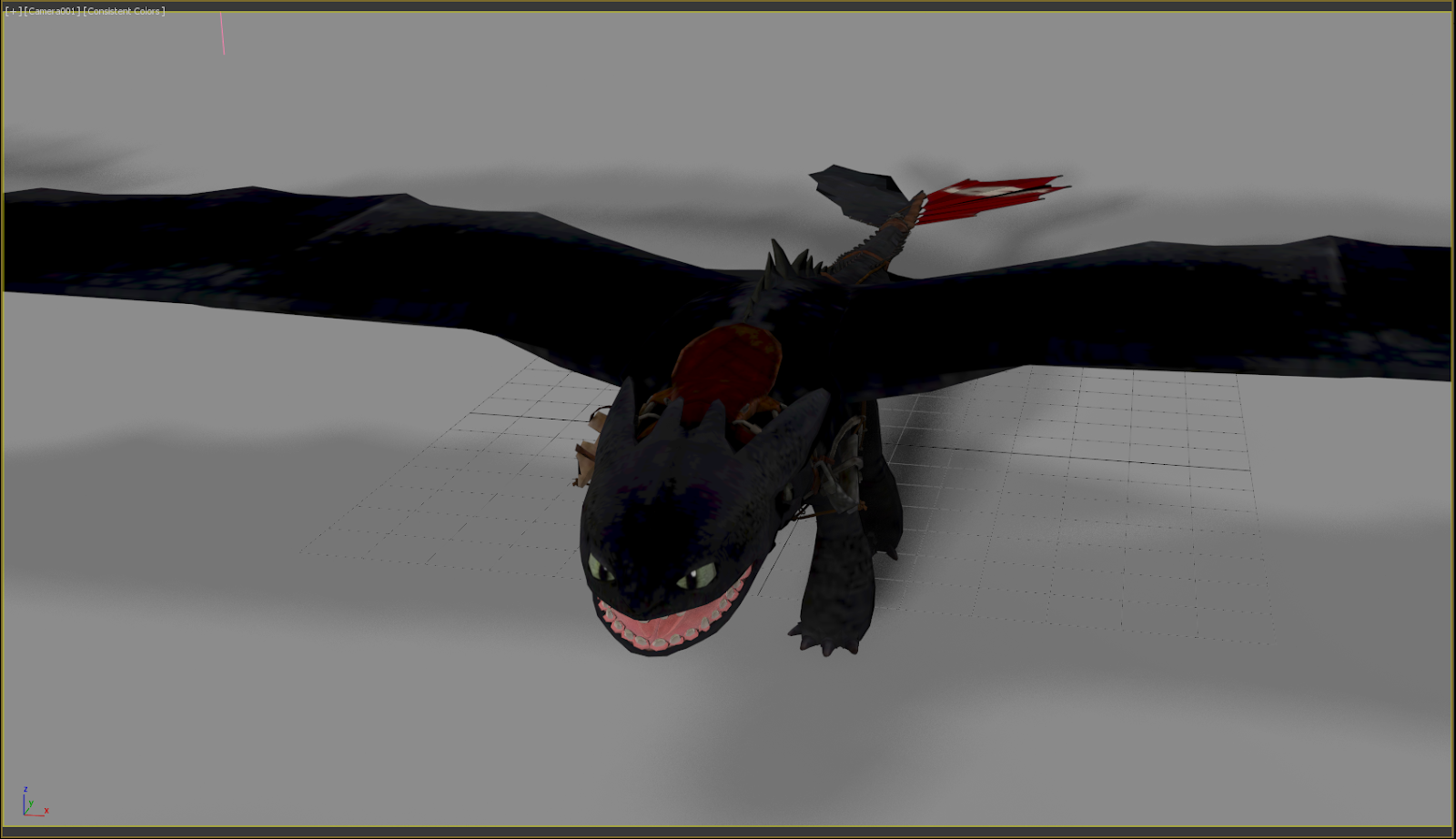 Mr.NightFury's blog: Updated Toothless model