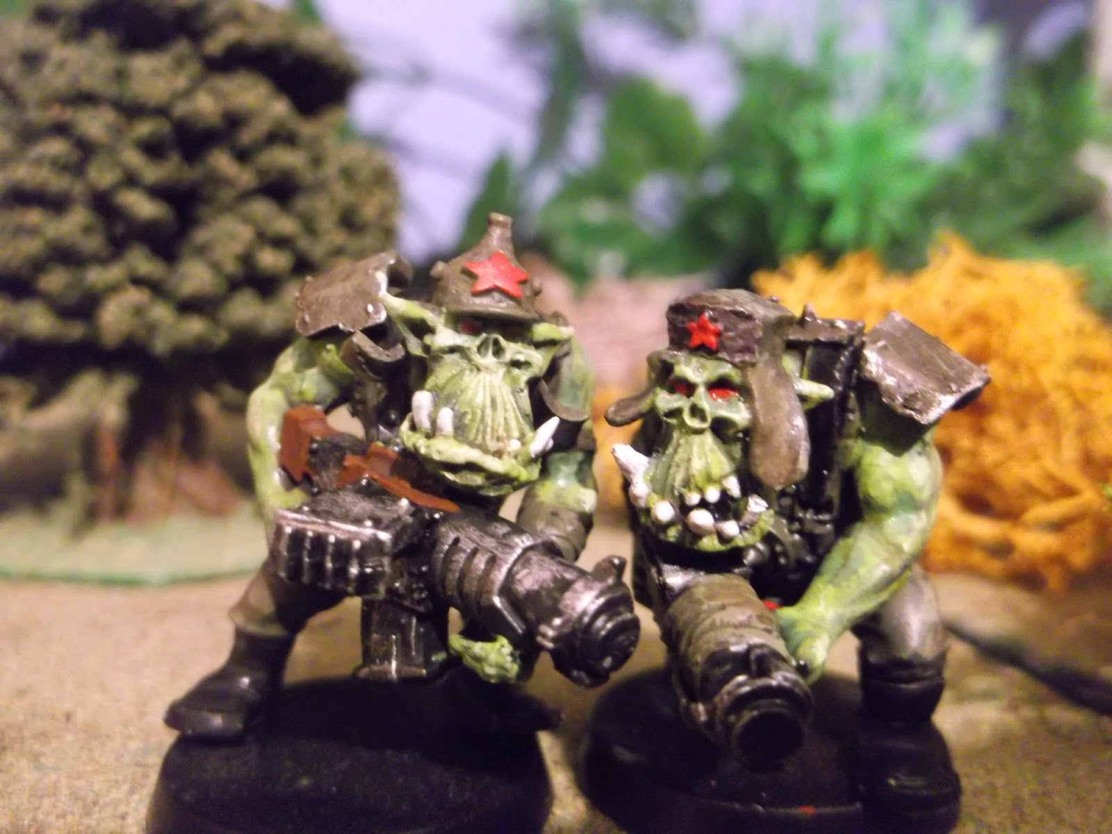 Goblin Lee's Miniatures Blog. : Soviet Space Orks.