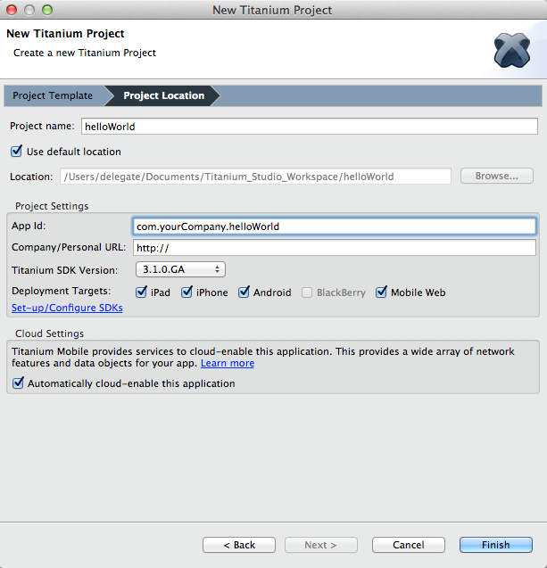 Appcelerator Titanium Tutorial - Hello World With Titanium: Introduction to Appcelerator ...