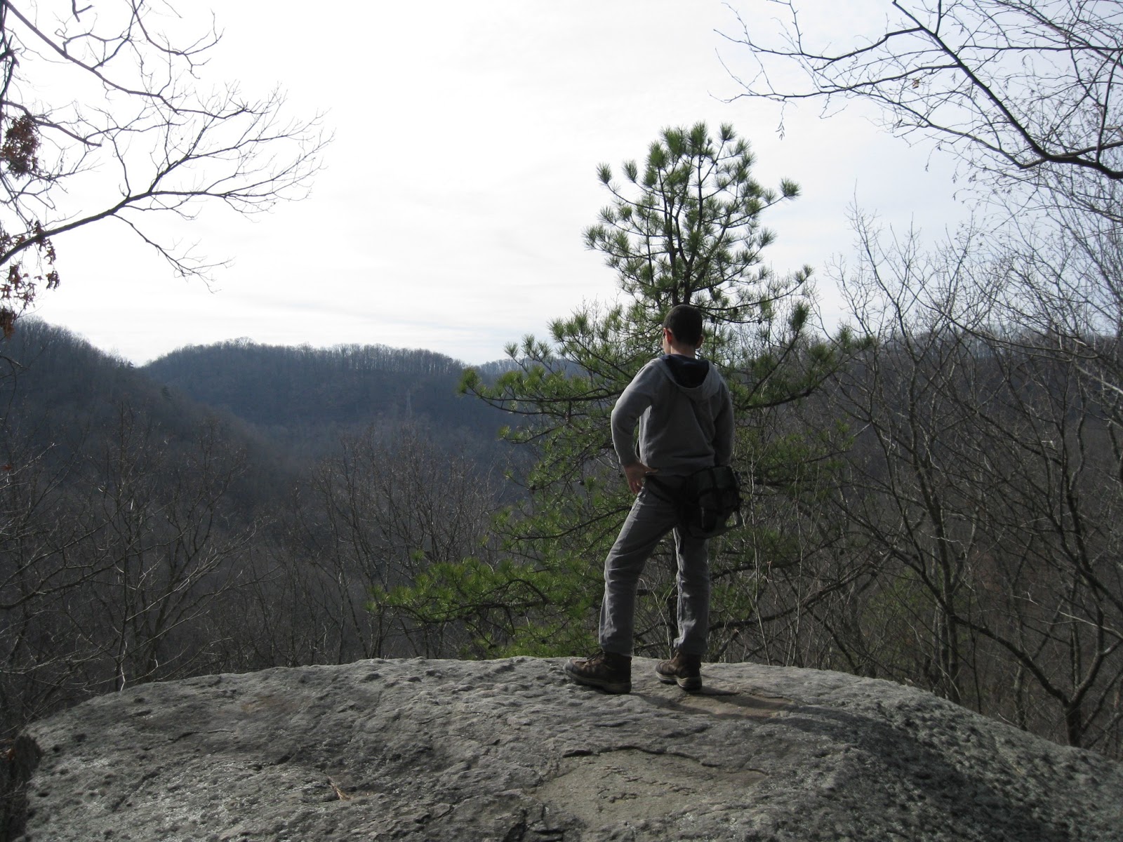 I Heart Hiking: Kanawha State Forest, Overlook Rock Trail