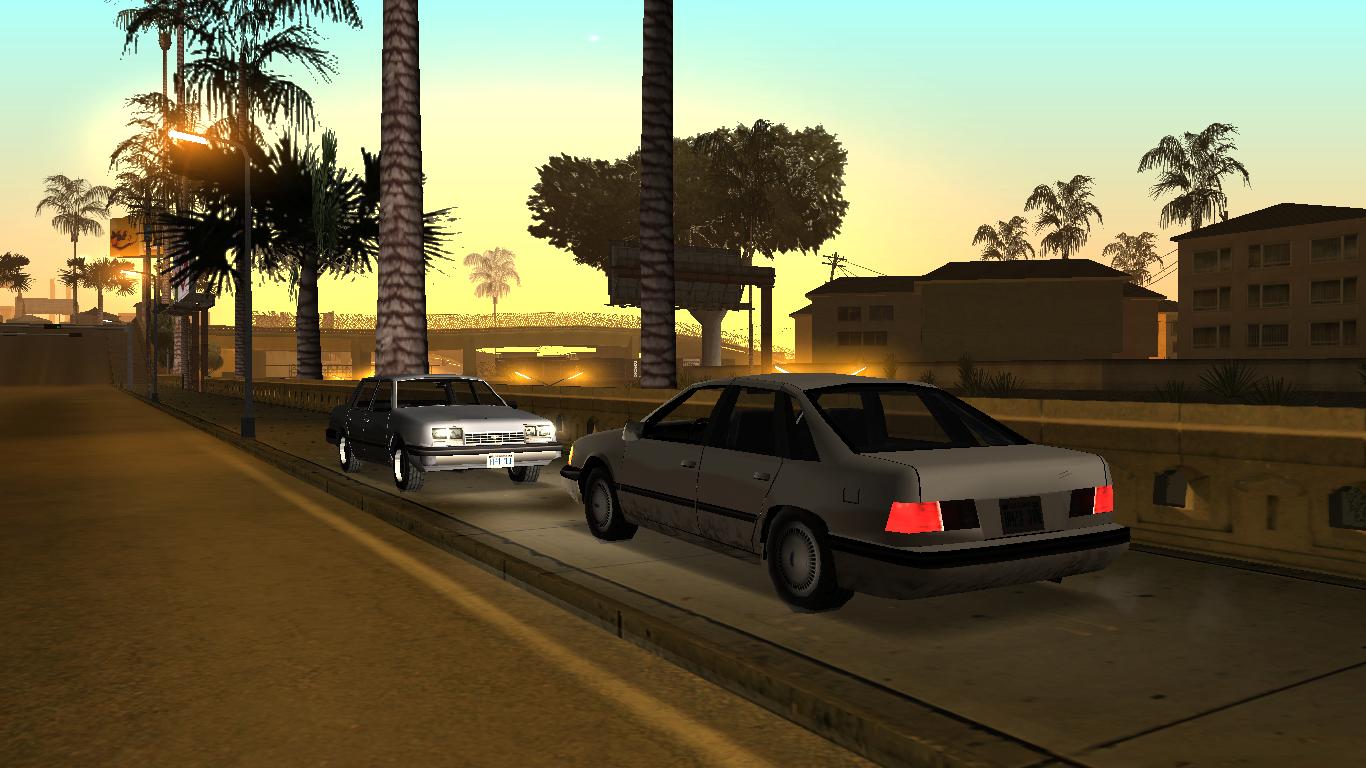Low Poly garage: 1987 Ford Taurus for GTA SA