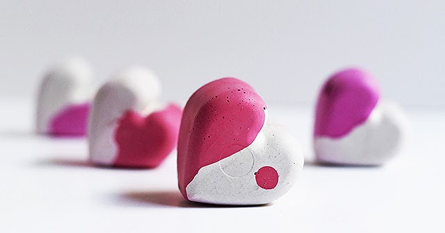 Plaster hearts - Journey into Creativity