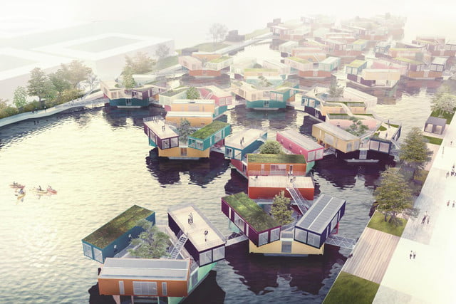 Shipping Container Homes & Buildings: Floating Shipping Container Home ...