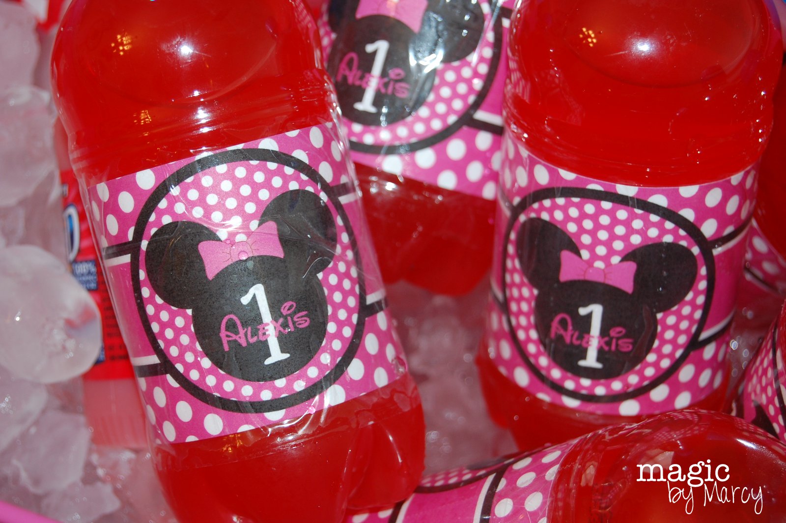 Muffins with Minnie First Birthday Party - Magic By Marcy