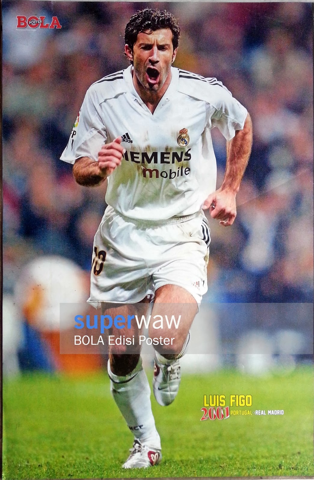 POSTER LUIS FIGO (REAL MADRID 2002)