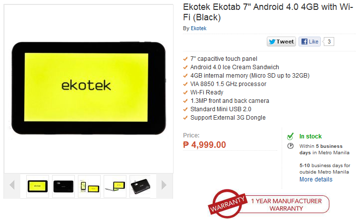 Ekotek Ekotab 7 and Ekotab Lite 7 inch Android Tablet Price and Specs ...