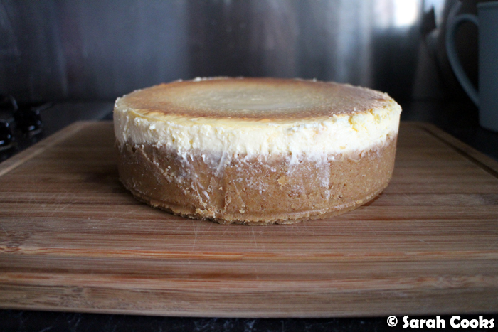 Sarah Cooks: Sarah's Favourite Cheesecake