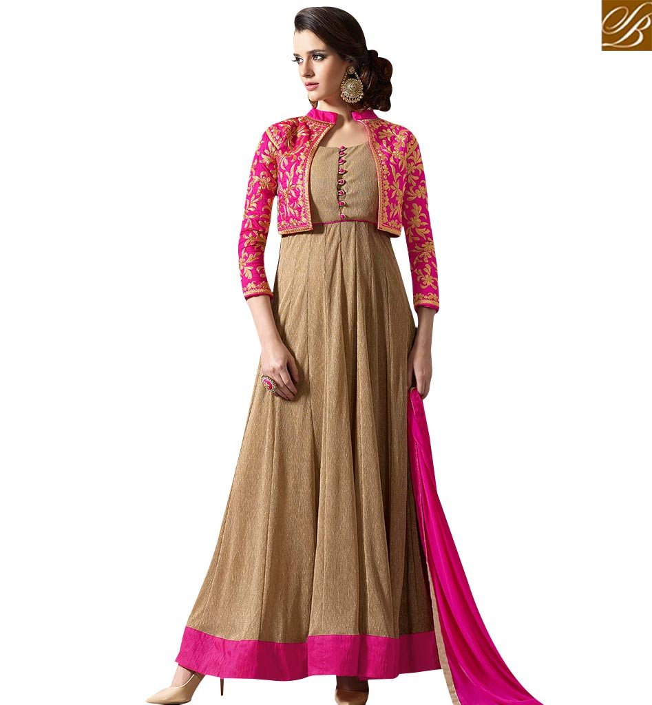 Latest beautiful koti frocks style for girls - Sari Info