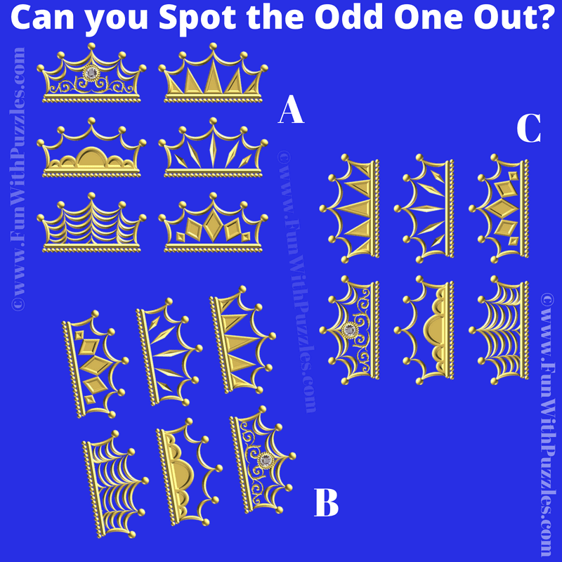 Spot the Odd One Out Puzzle: Test Your Observation Skills