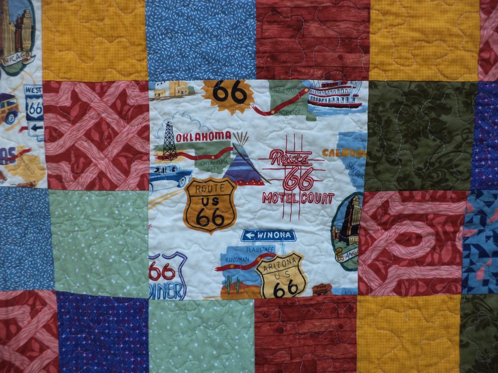 Kat & Cat Quilts: Historic Route 66 Quilt