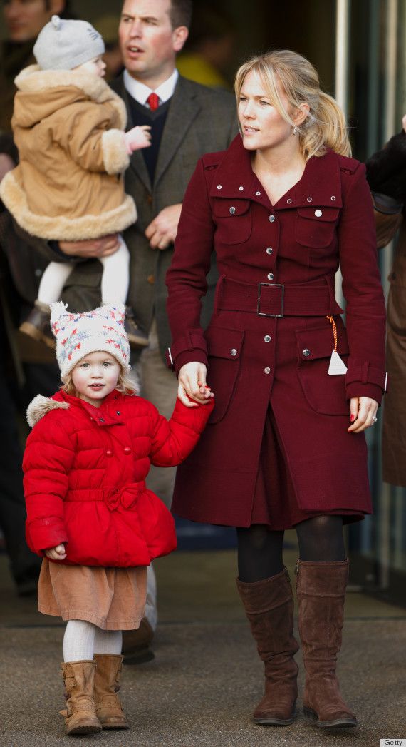 Peter Phillips and his family