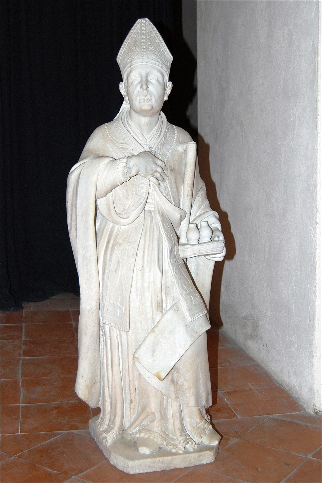 Il Regno: Photo of the Week: Marble Statue of San Gennaro, Museo del ...