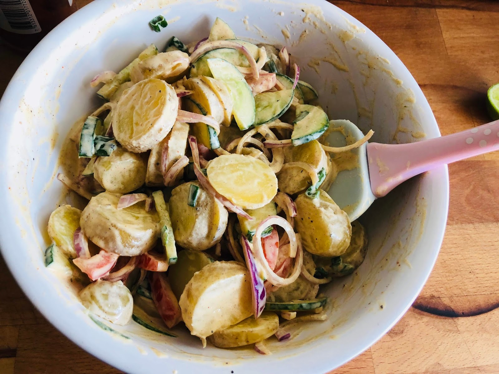 Greek Style Potato Salad