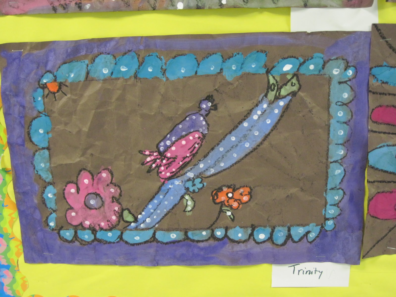 Lines, Dots, and Doodles: Mexican Bark Paintings, 3rd Grade