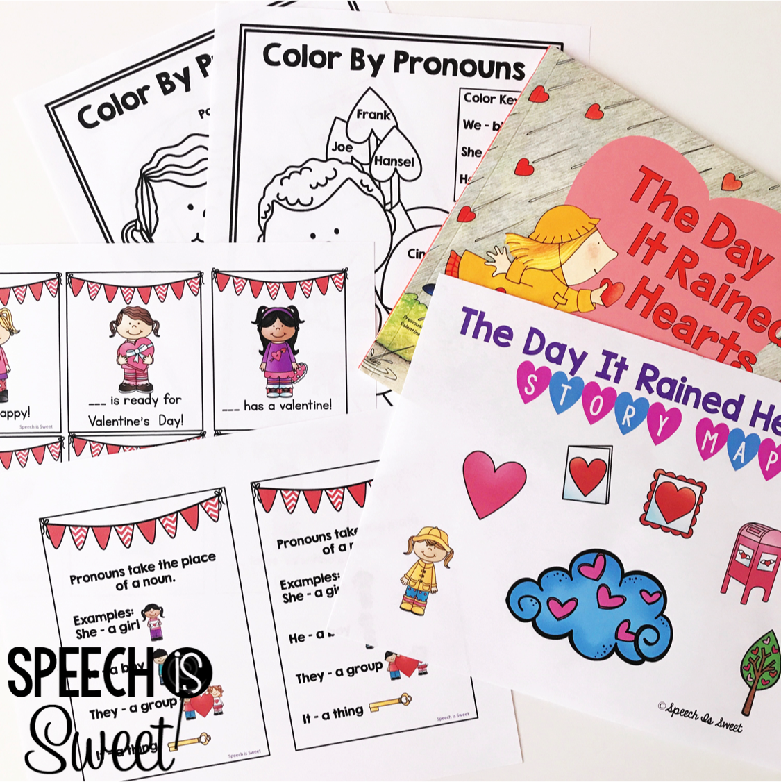 Valentine's Day Theme in Speech Therapy! - Speech is Sweet