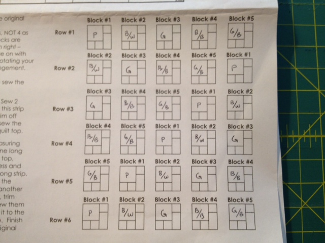 Crafty Pigeon: Take 5 Quilt