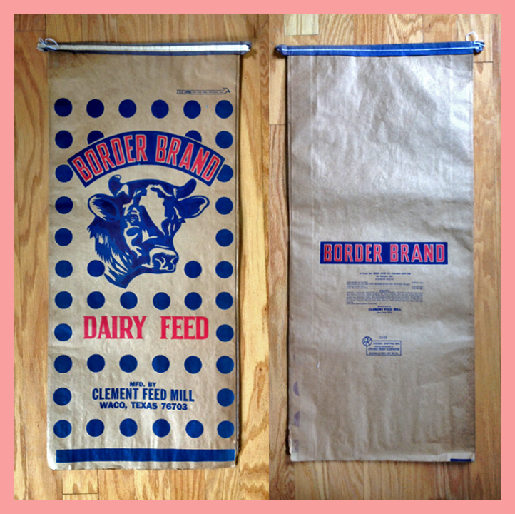 Design Idiom: Folk Art Friday - Feed Bags!