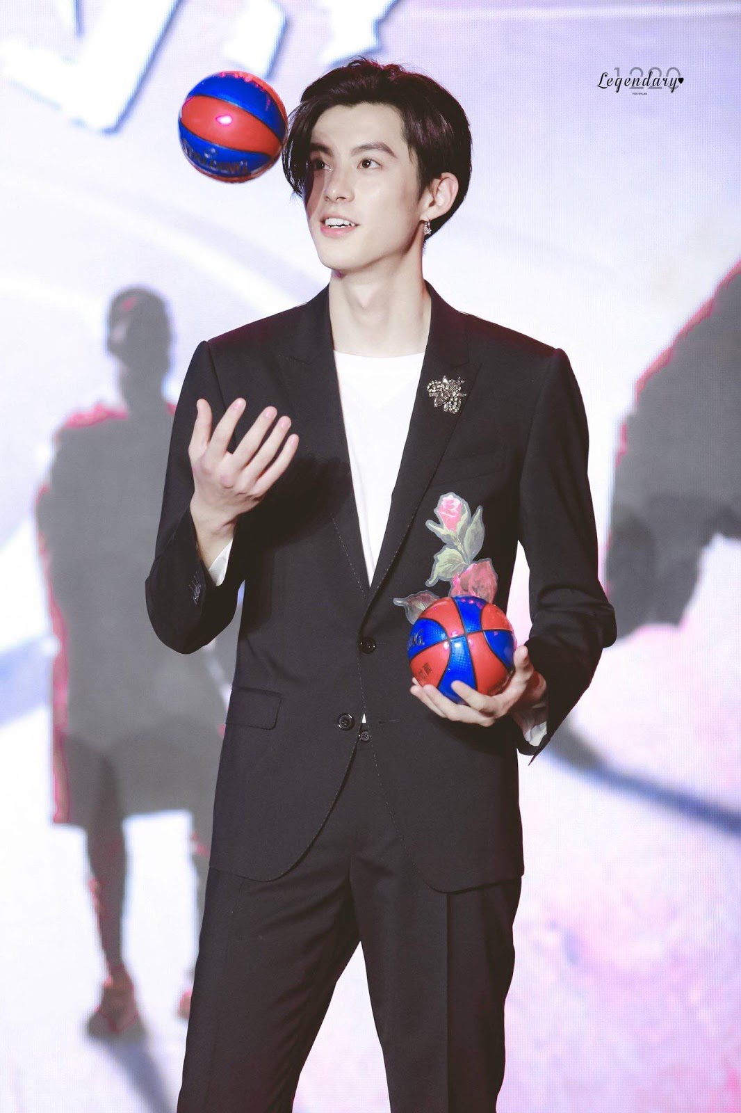 Dylan Wang as the youngest "Captain Ball" for Super Penguin Basketball ...