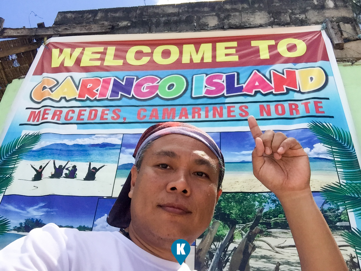 Travel PH | Caringo Island in Mercedes Camarines Norte - KATOOGA