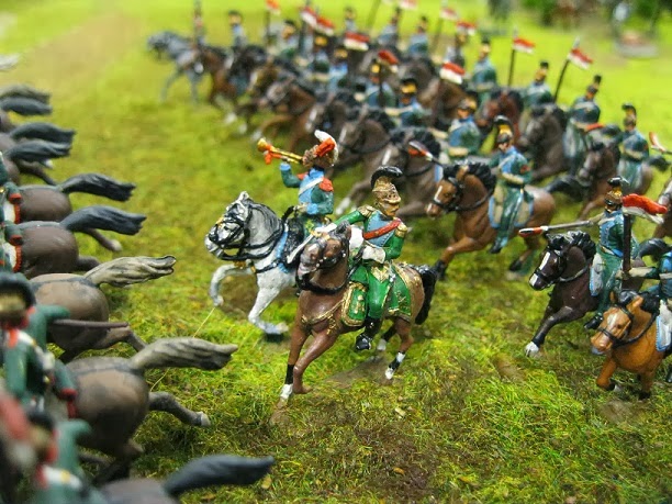 History in 1/72: A cavalry charge at Waterlooo
