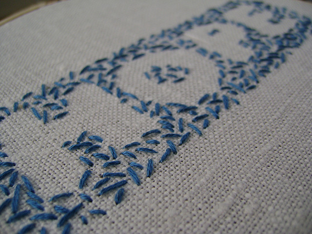 Variform: Negative Space Embroidery