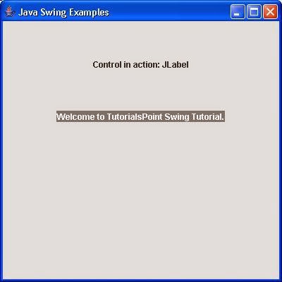Java Swing UI JLabel - LuffyCode Dev.