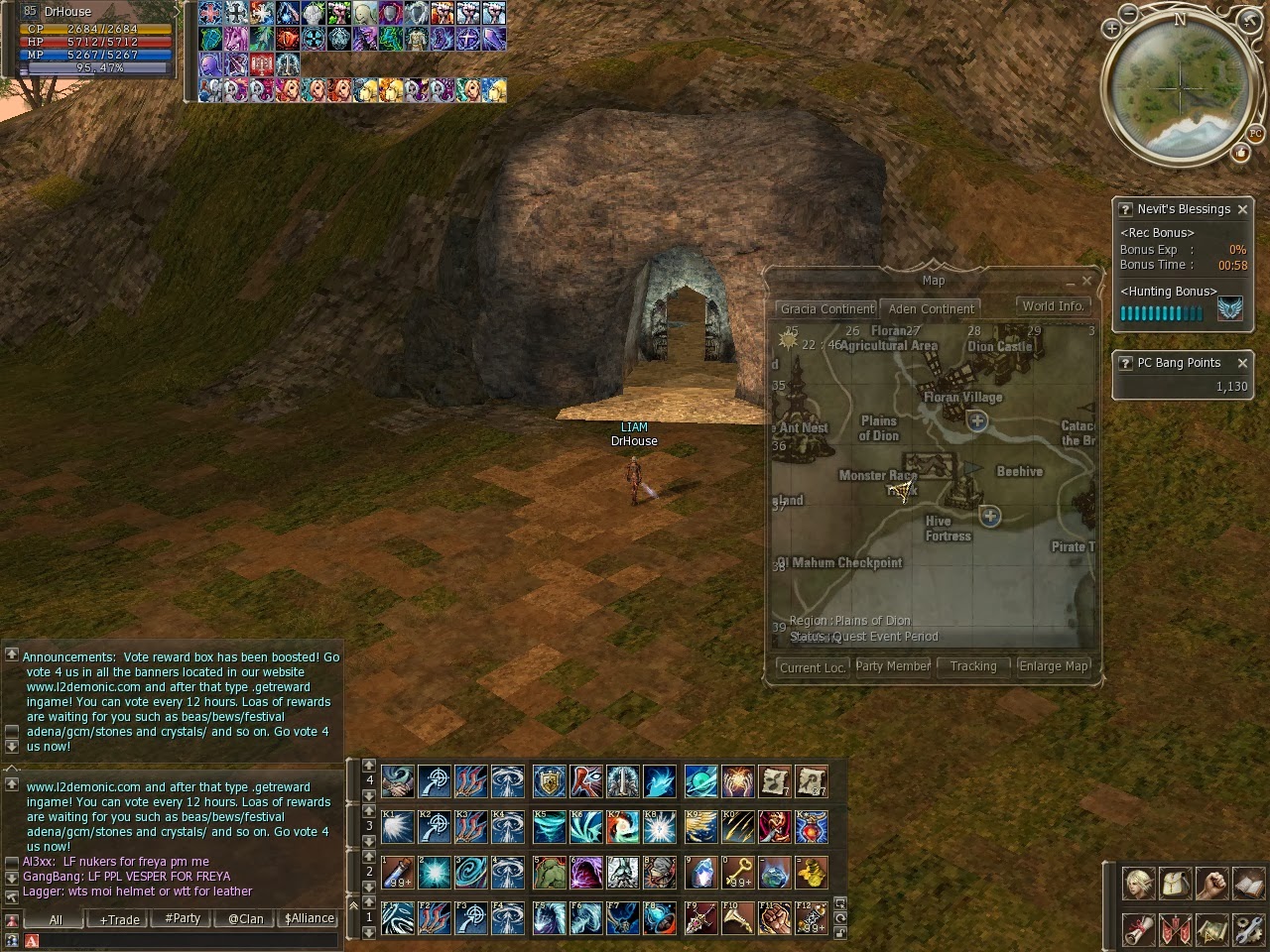 Lineage2: L2 NOBLESSE quest L2 H5