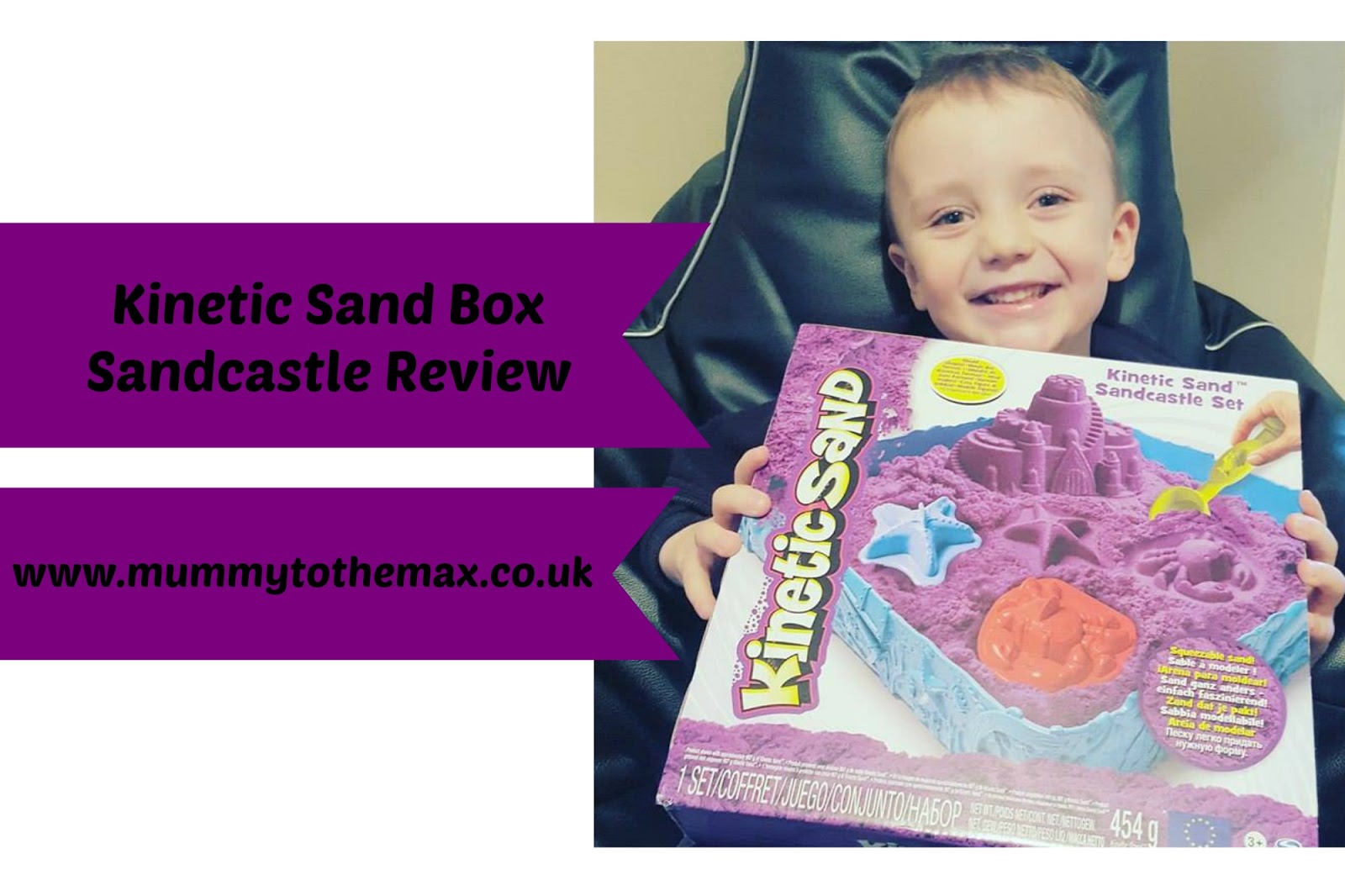 Kinetic Sand Box Sandcastle Review - MUMMY TO THE MAX